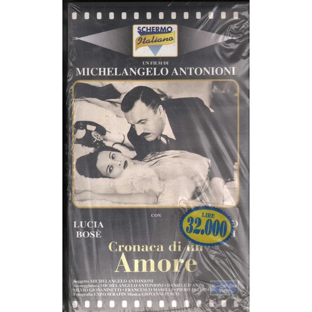 CRONACHE DI UN Amore VHS Michelangelo Antonioni Univideo - CN54822 ...