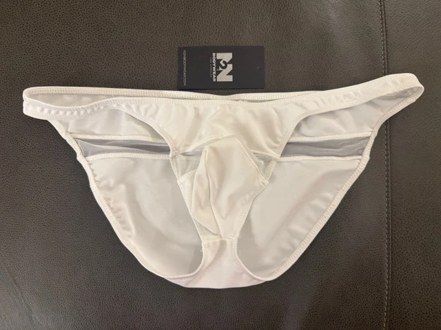 NWT N2N BODYWEAR Mens Swimwear Sheer Slasher Bikini See Thru Color ...