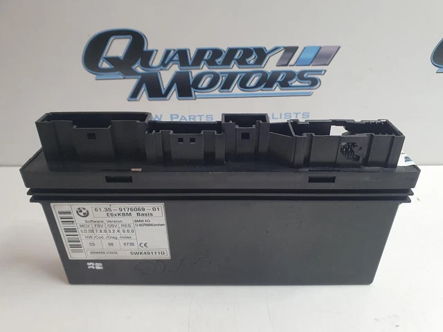 BMW GATEWAY BODY Control Module E6XKBM Basis Fits 5 Series E60 E61 ...