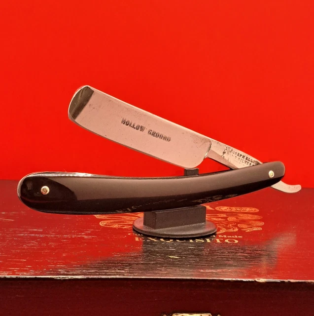 VINTAGE/ANTIQUE 3/4 JOSEPH Elliot, Hollow Ground, Sheffield Razor ...