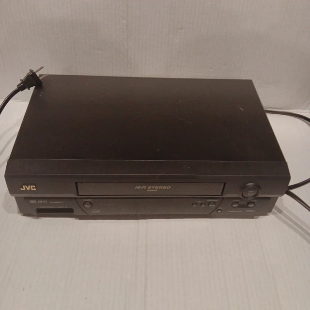 REPRODUCTOR VHS JVC VCR HR-A591U Hi-Fi estéreo probado ¡y funciona! Mando a distancia no ...