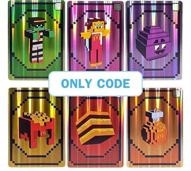 MINECRAFT MCDONALDS CODE only (Big Mac Crystal & Zombie Hamburgler) $15 ...