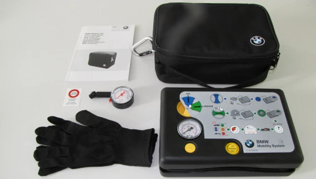 BMW GENUINE TYRE Mobility Set Fits E81 E82 E87 E87 LCI E88 F20 ...