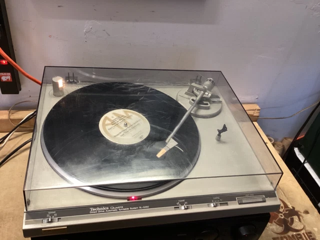 TECHNICS QUARTZ DIRECT Drive Automatic Turntable System SL-Q350-Tested ...
