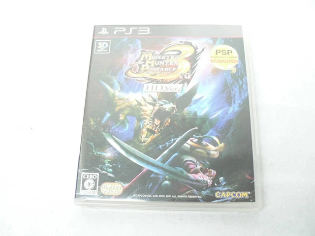 [PS3] MONSTER HUNTER PORTABLE 3rd・3D Compatible Game・With Instruction ...