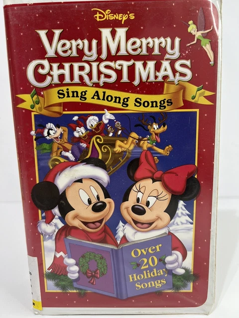 DISNEY'S VERY MERRY Christmas Sing-Along Songs £7.64 - PicClick UK