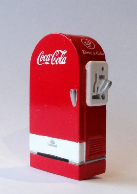 COCA COLA VINTAGE Vending Machine Drink Dispenser Red Scale 1/24 EUR 16 ...