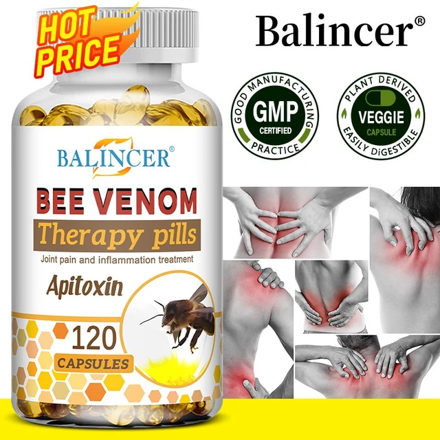 BEE VENOM SUPPLEMENT - Relieve Joint Pain,Pretect Articular Cartilage £ ...