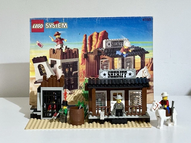 LEGO 6755 SHERIFF'S Lock-Up 100% complete set with instructions £63.12 ...