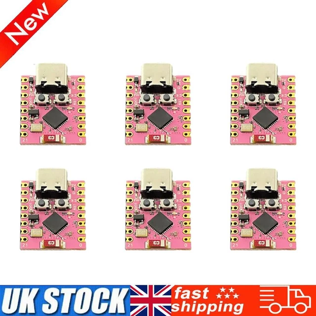 Esp32 C3 Dev Board 33 6v Power Supply Esp32 Supermini Low Power Pink
