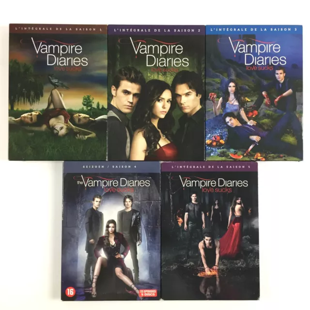 Vampire Diaries LintÉgrale Saison 1 à 5 Coffret Lot Dvd 1 2 3 4 5