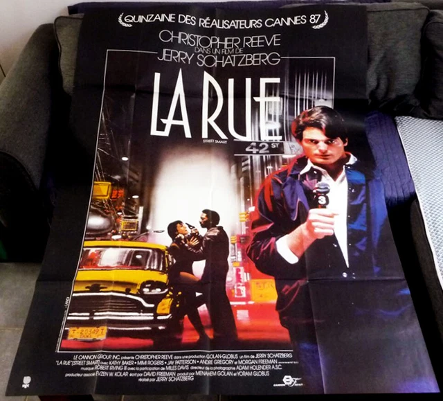LA RUE - Christopher REEVE / FREEMAN / SCHATZBERG - Affiche Cinéma ...