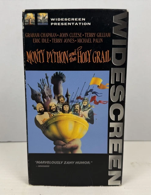 MONTY PYTHON AND The Holy Grail VHS - Widescreen Version, 1997 £7.98 ...