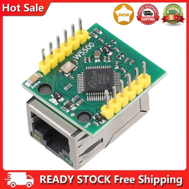 SPI TO LAN Converter W5500 USR-ES1 TCP/IP Microcontroller 3.3V Smart Electronics £7.31 - PicClick UK