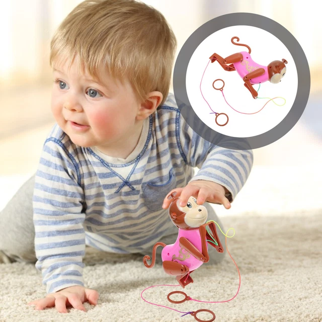 PLASTICA SCIMMIA CHE Si Arrampica Sulla Corda Giocattolo EUR 9,14 ...