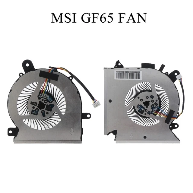CPU COOLING FAN PABD08008SH-N413 PAAD06015SL-N433 for GF63 GF65 GF65 ...