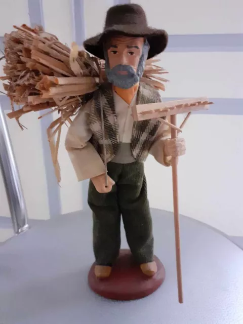 ANCIEN SANTON DE Provence, le paysan Hauteur 25 cm, santon EUR 18,00 ...