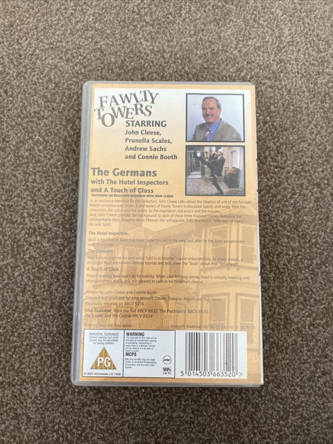 FAWLTY TOWERS - The Germans (VHS/SH, 1998) échelles John Cleese ...