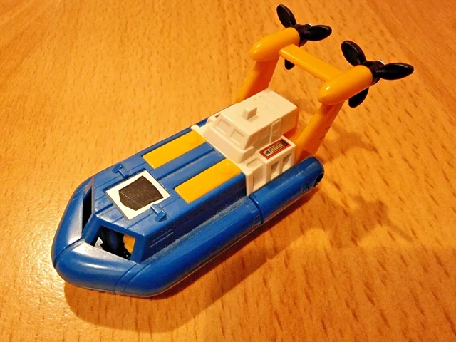 1984 TRANSFORMERS SEASPRAY G1 Hovercraft Mini Vehicle Original Genuine ...