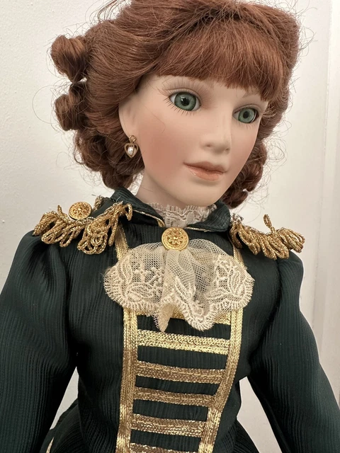 ALBERON PORCELAIN DOLL ' Roxanne ' & Desk Limited Edition Westminster ...