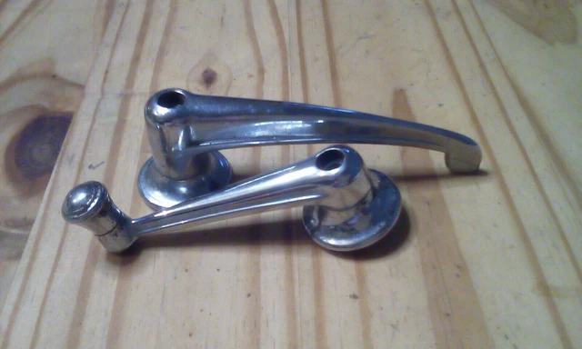 CLASSIC CAR CHROME door handles Riley Reliant Morris Rover MG Triumph ...