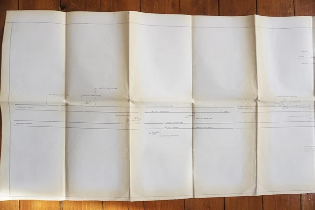 1974 SHARNBROOK STATION Track Map Signalling Sidings Diagram Railway ...