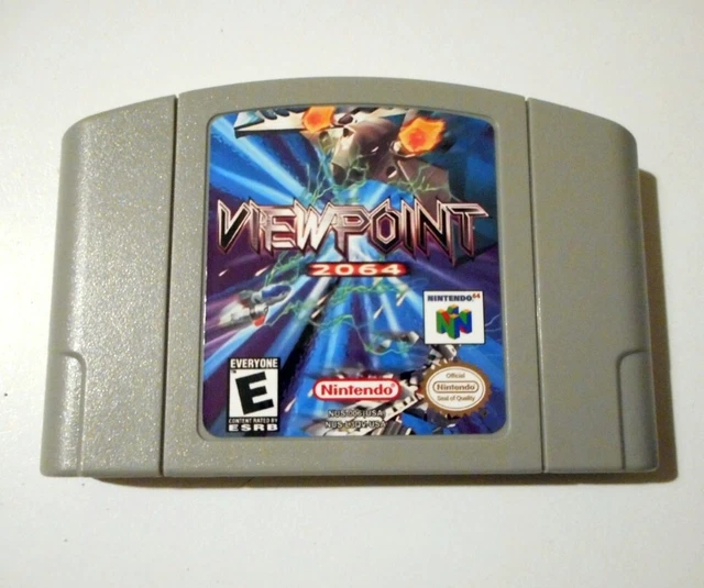 NINTENDO 64 JEU VIEWPOINT 2064 prototype (game never released) US cartridge NTSC EUR 49,90 ...