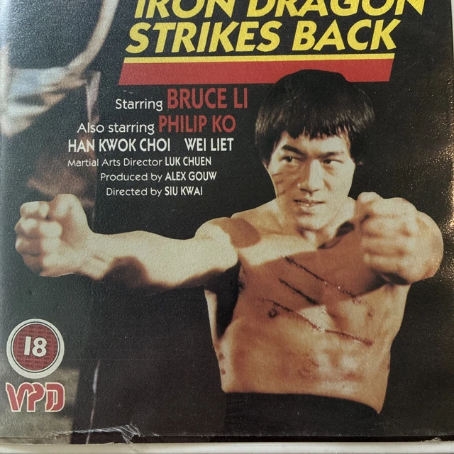 THE IRON DRAGON Strikes Back VHS - Big Box Bruce Li (Ultra Rare) £3.31 ...