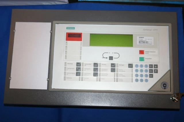 SIEMENS CERBERUS CT11 ALLARME tipo b3q 480 546577 scheda di sicurezza ...