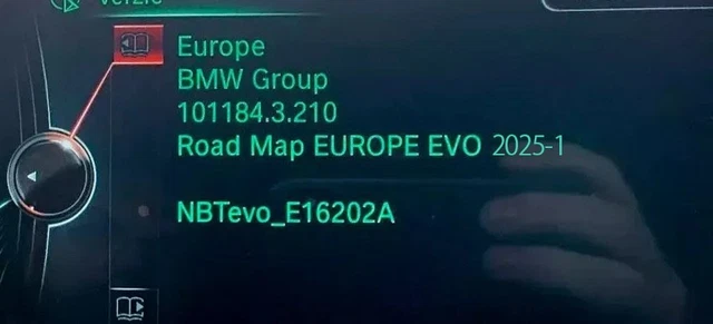 GENUINE BMW EUROPE EVO 2025-1 MAP Navigation update + FSC Code ID4 Only EUR 19,64 - PicClick DE