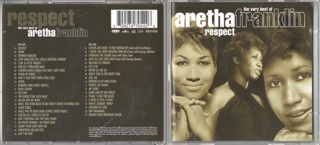 ARETHA FRANKLIN / RESPECT (The Very Best Of) / 2 CD ALBUM (Warner 2002 ...