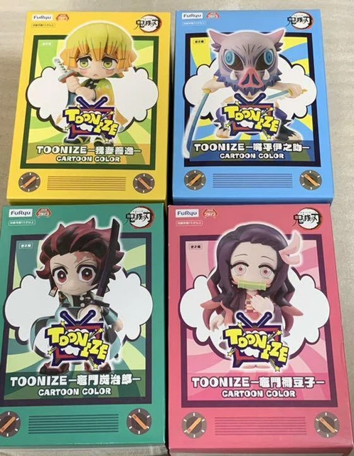 DEMON SLAYER TOONIZE Figure Set of 4 Tanjiro & Nezuko & Zenitsu ...