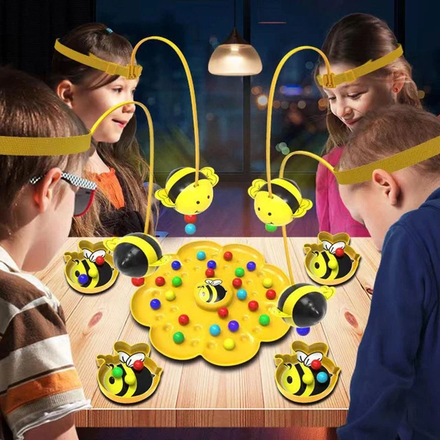 KIDS CLUMSY LITTLE Bumblebee Board Game Bees Eating Beans Puzzle Fishing Toys EUR 14,65 ...