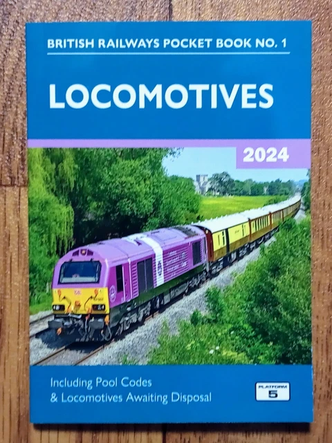 BRITISH RAILWAYS POCKET Book 1: Locomotives 2024, Softback Book ...