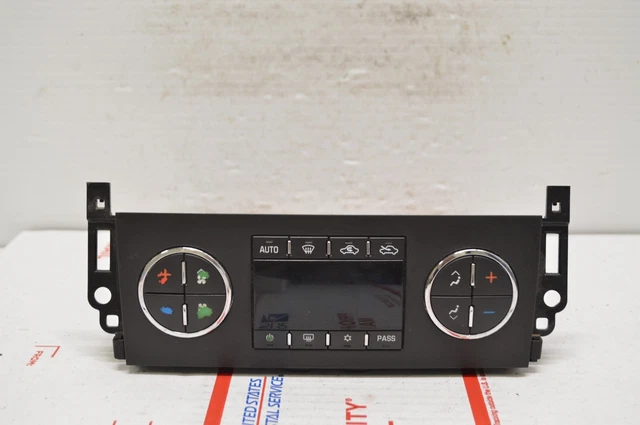 07-11 CHEVY SILVERADO Climate Control Unit Heater Ac Temperature Hvac ...