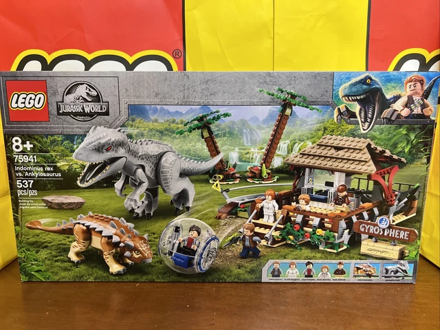 LEGO 75941 JURASSIC World Indominus rex vs. Ankylosaurus NEW SEALED 🦖🦖 ...