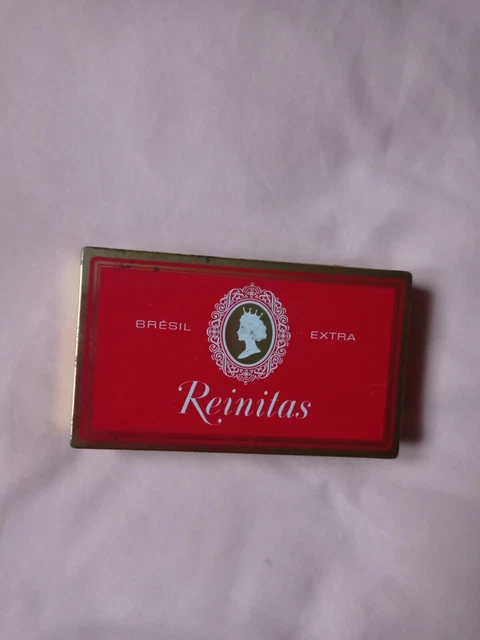 ANCIENNE BOITE EN Tole Publicitaire Cigares Reinitas EUR 6,60 - PicClick FR