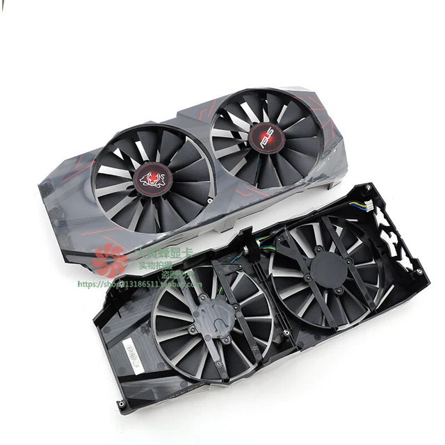 ASUS GTX 1070TI CERBERUS ADVANCED Hell Dog graphics fan FDC10M12S9-C ...