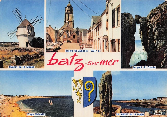 44 BATZ SUR Mer Plages De Batz Sur Mer EUR 5,90 - PicClick FR