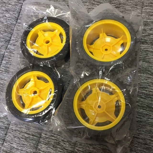 TAMIYA SUPER FIGHTER G Tires Wheels Front and Rear Set for 1 car TAMIYA ...