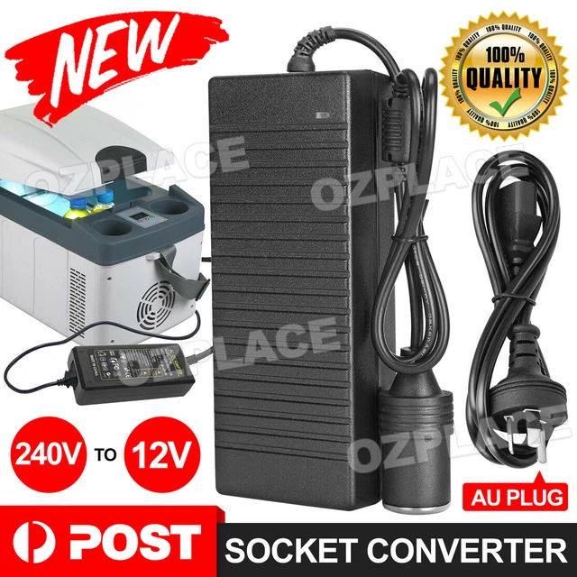 110-240V TO 12V Car Cigarette Lighter Transformer Power Supply Socket ...