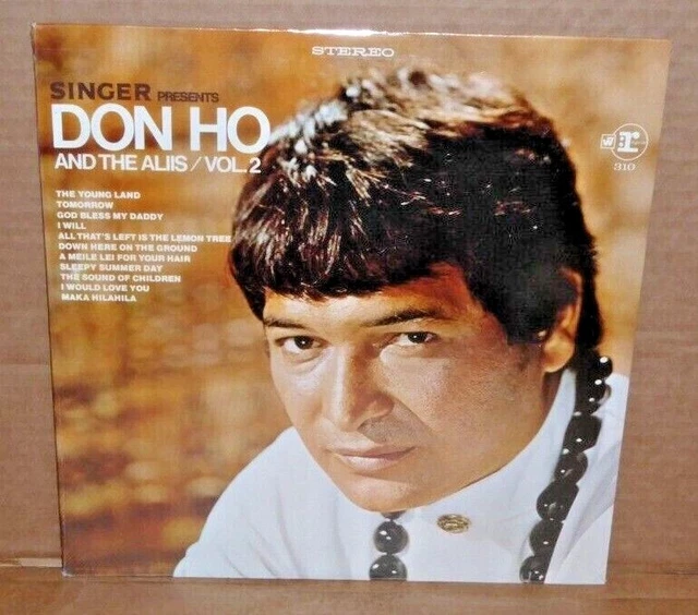 NEW SINGER PRESENTS Don Ho and The Aliis Vol. 2 Reprise Records 310 ...