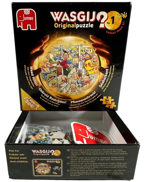 WASGIJ MINI NO.1: WEED KILLER 54 Pieces Jigsaw Puzzle - Original ...