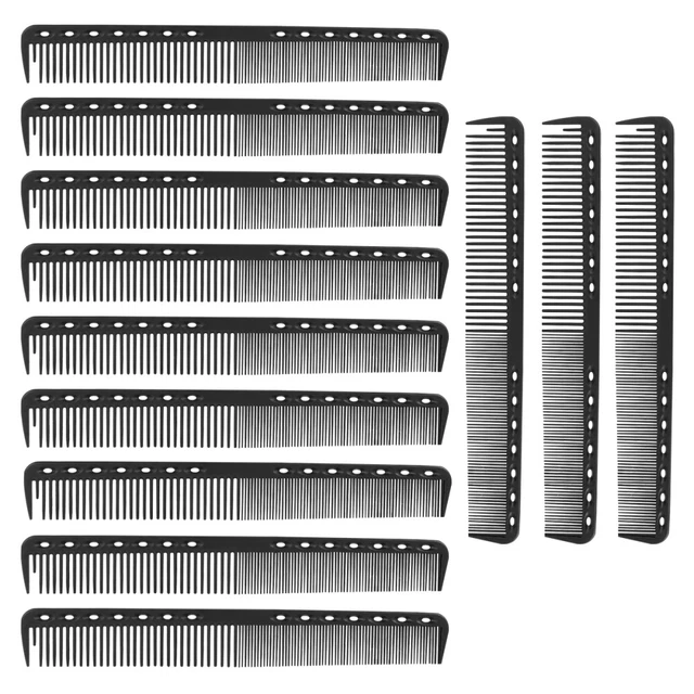 12 PCS WOMEN'S Static Combs for Fine Hair Haircut Supplies Teasing £11. ...