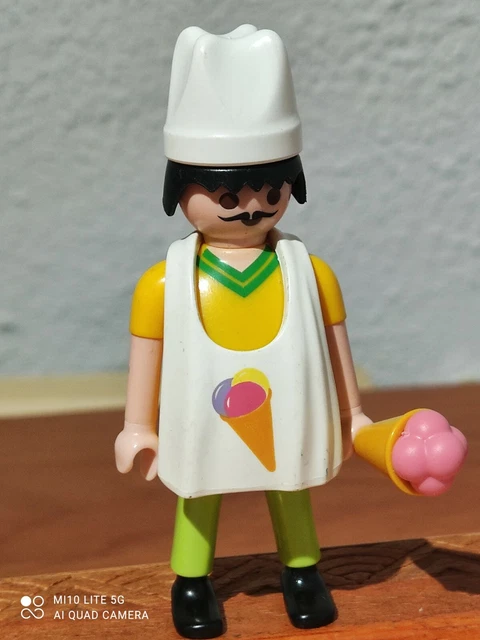 PLAYMOBIL HELADERO HELADOS Verano Vacaciones Heladeria Playa Piscina ...