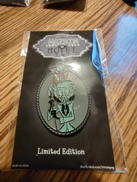Limited Edition Hazbin Hotel Alastor Portrait Pin New £217 69
