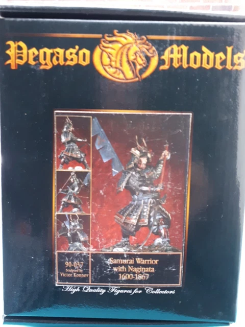 PEGASO MODELS Samurai With Naginata OOP Original Metal Kit No 90-037 £ ...