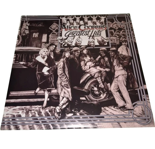 ALICE COOPER GREATEST Hits Vinyl Record Compilation Album Classic Rock ...