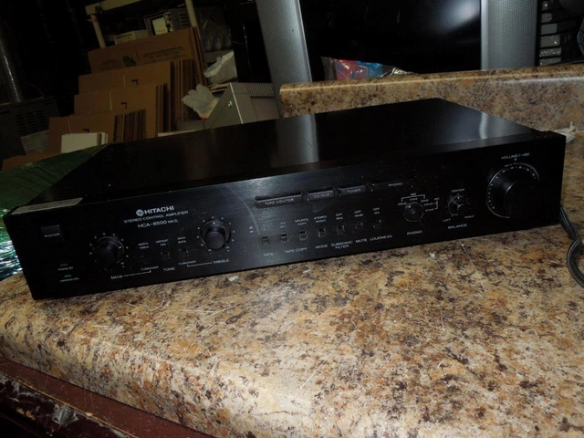 HITACHI STEREO PREAMPLIFIER / Pre-Amplifier / PreAmp / Pre Amp HCA-8500 ...