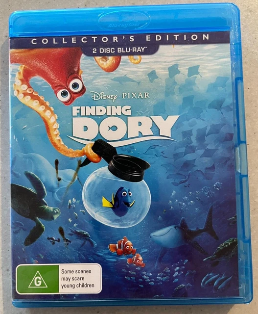 FINDING DORY COLLECTOR'S Edition Blu-ray Region B 2 Disc Nemo Disney ...